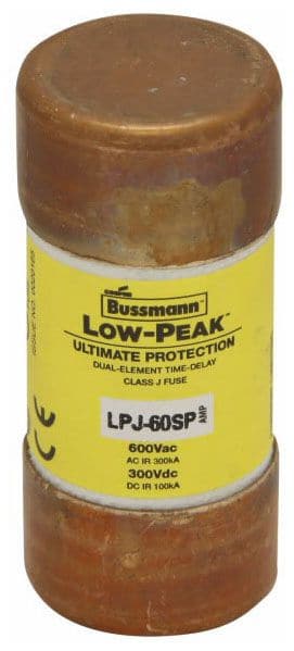 LPJ-60SP Electrical Fuses - Bussmann Products | LiveWire Electrical Supply
